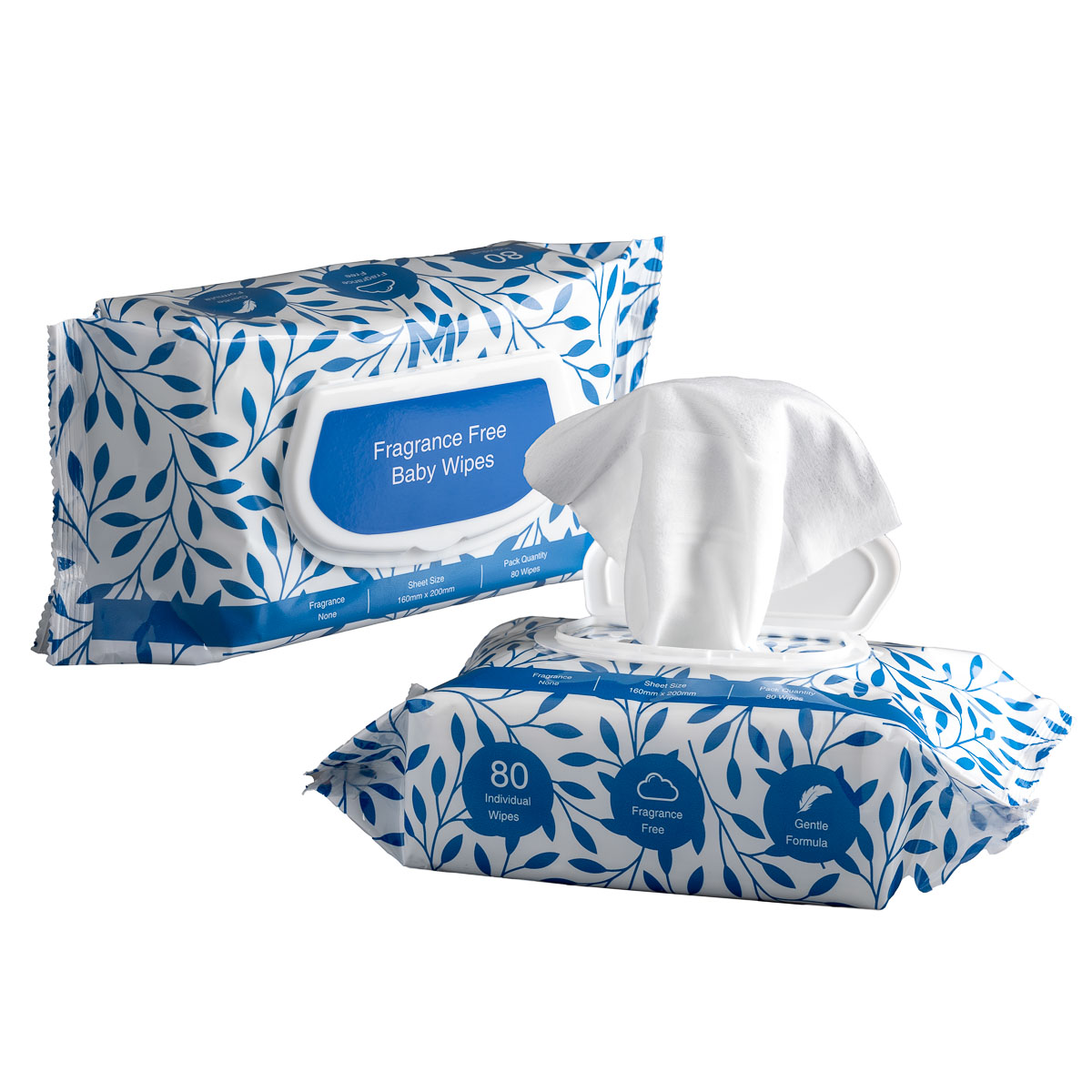 Antibacterial Wavy Wipes