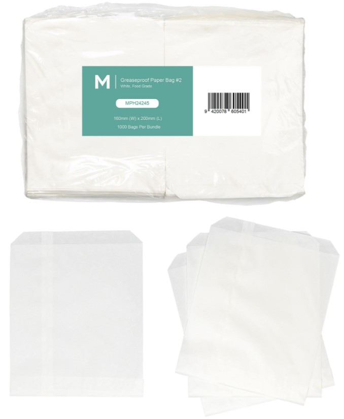 Greaseproof Paper Bags